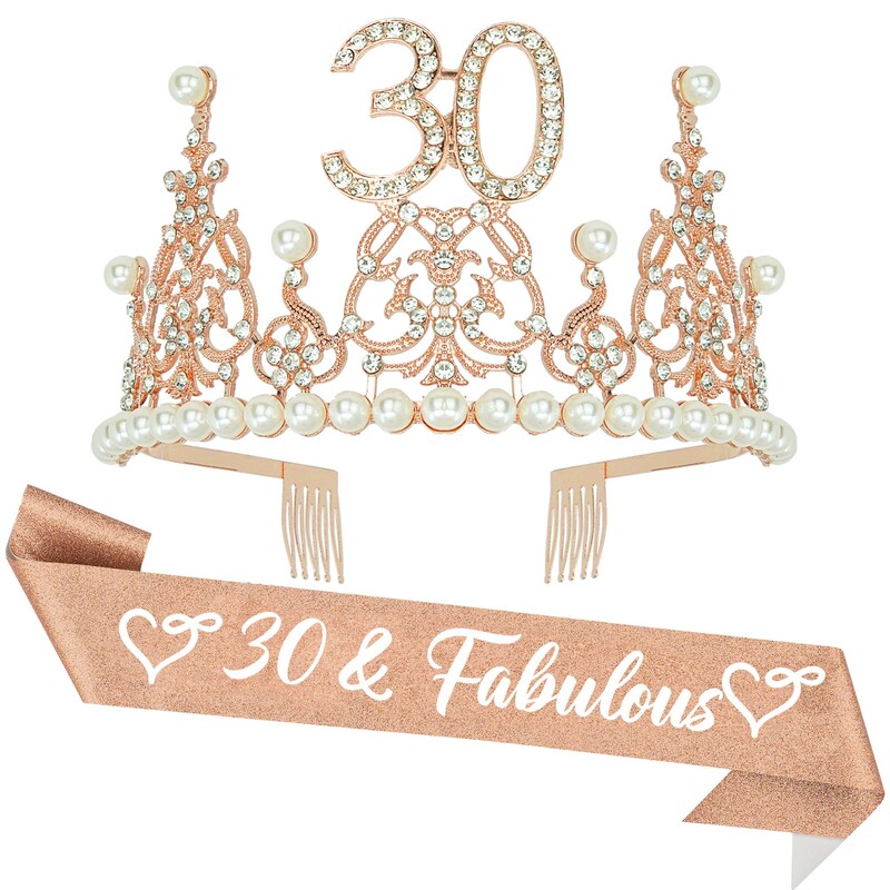 30th Birthday Tiara - Etsy