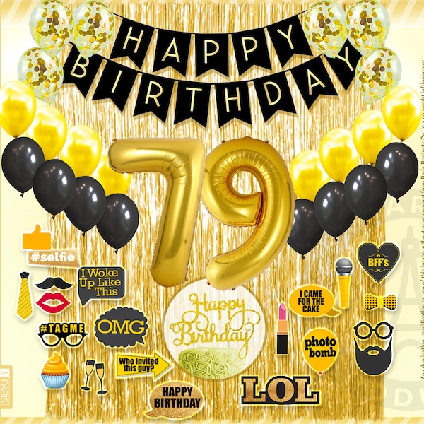 79th Birthday Cake - Etsy