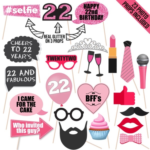 Birthday Photo Booth - Etsy