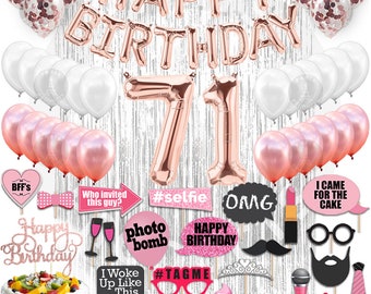 71st Birthday Cake - Etsy