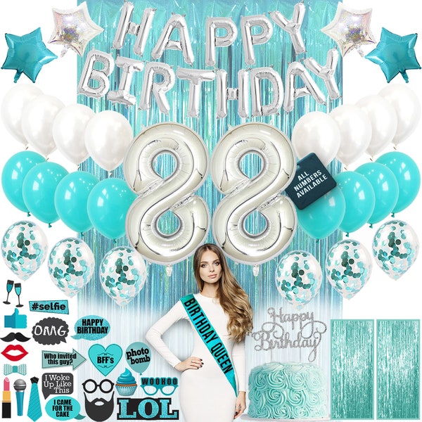 88th Birthday Party Supplies - Etsy