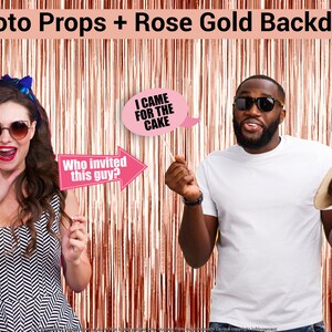 15th Birthday Photo Booth Props Kit, 15th Birthday Party Decorations ...