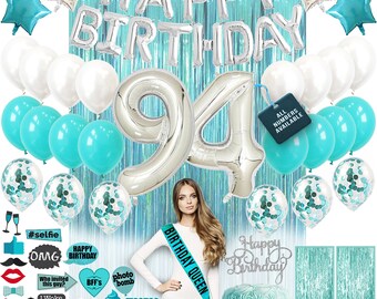 94th Birthday Cake Topper - Etsy