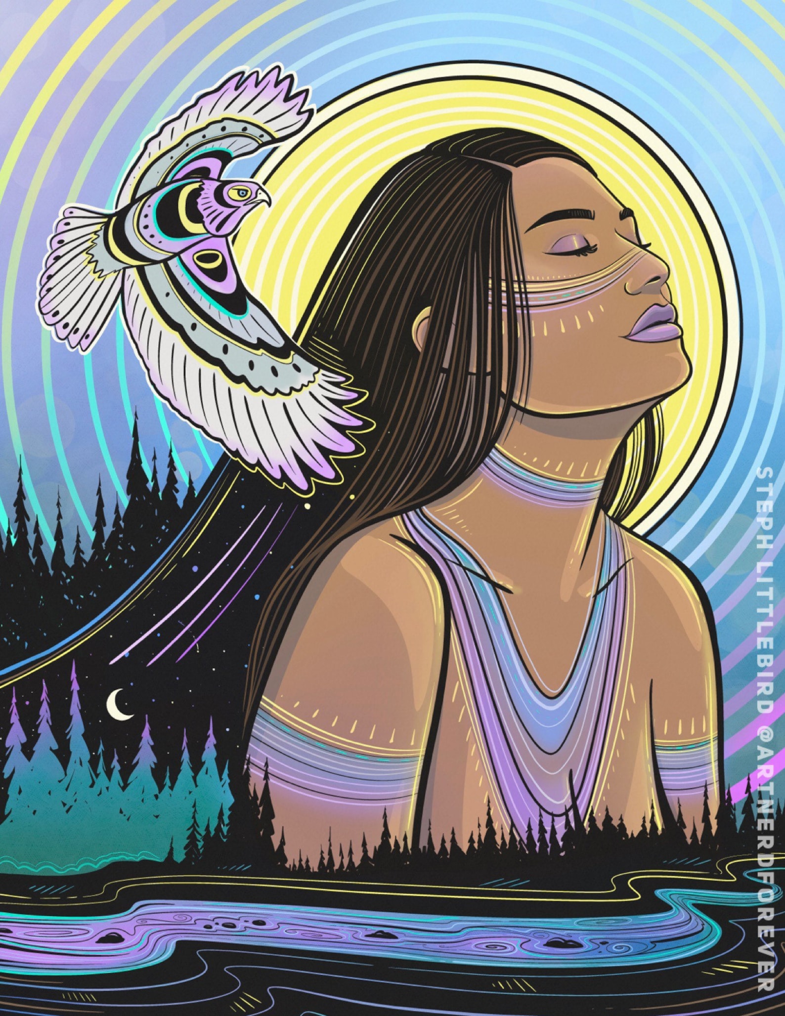 Emerge 8.5x11in Print | Etsy