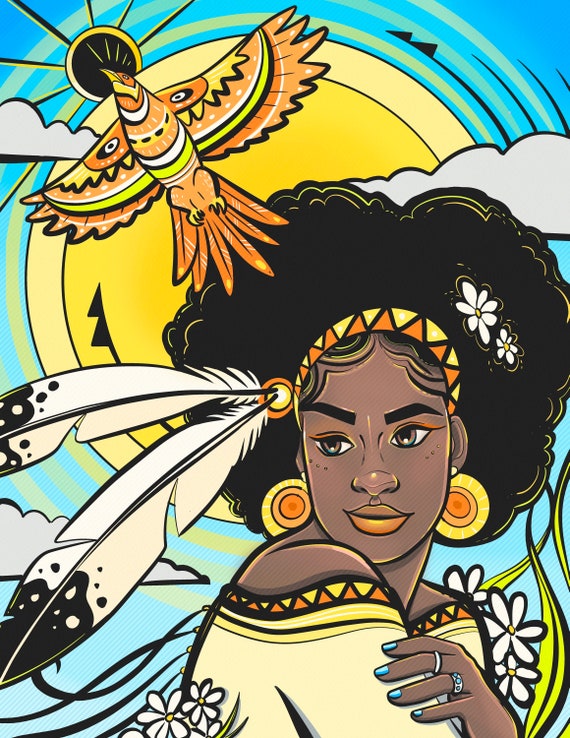 Spirit of Spring 8.5x11in Print - Etsy