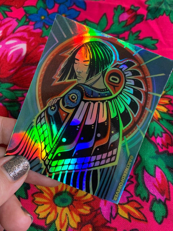 Two Spirit Holo Sticker | Etsy