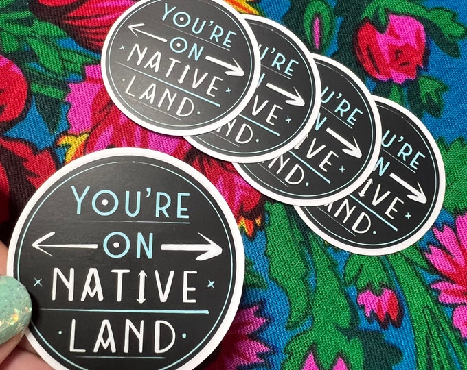 Native Land Sticker 5 Packs - Etsy