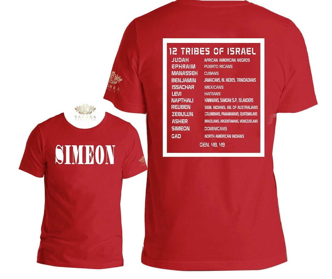 Tribe of Simeon T-shirts Multicolors Available, Explore Now! - Etsy