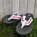 Baseball Flip Flops Baseball Sandals Summer Shoes - Etsy
