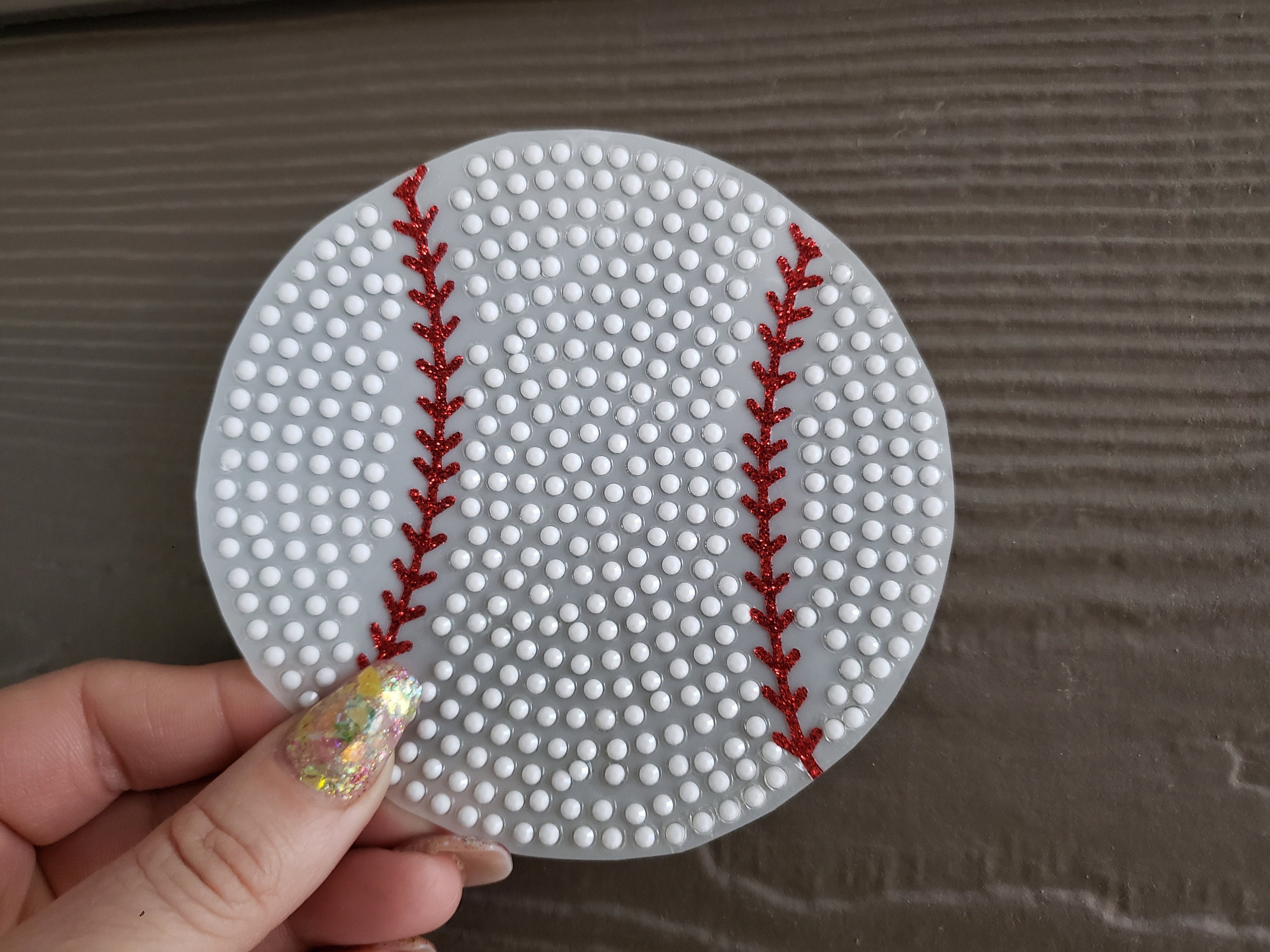 Baseball Sticker -sparkle Baseball - Car Decal - - Etsy