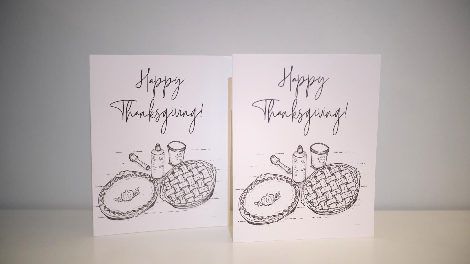 Happy Thanksgiving Printable Card - Etsy