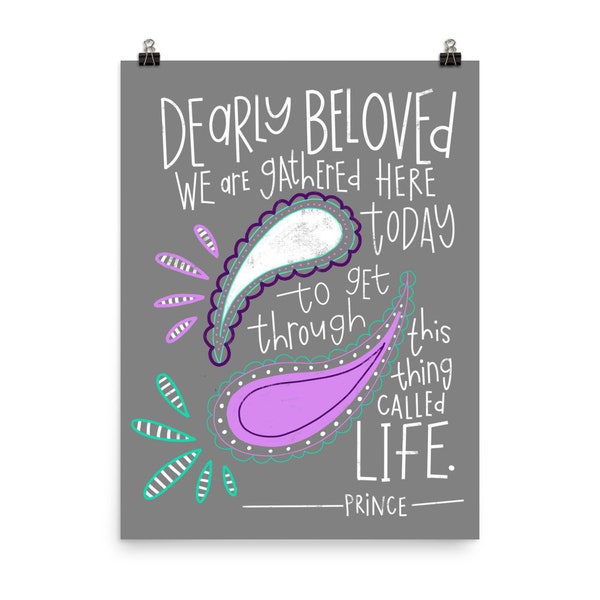 Dearly Beloved We Are Gathered Here Today to Get Through This Thing We ...