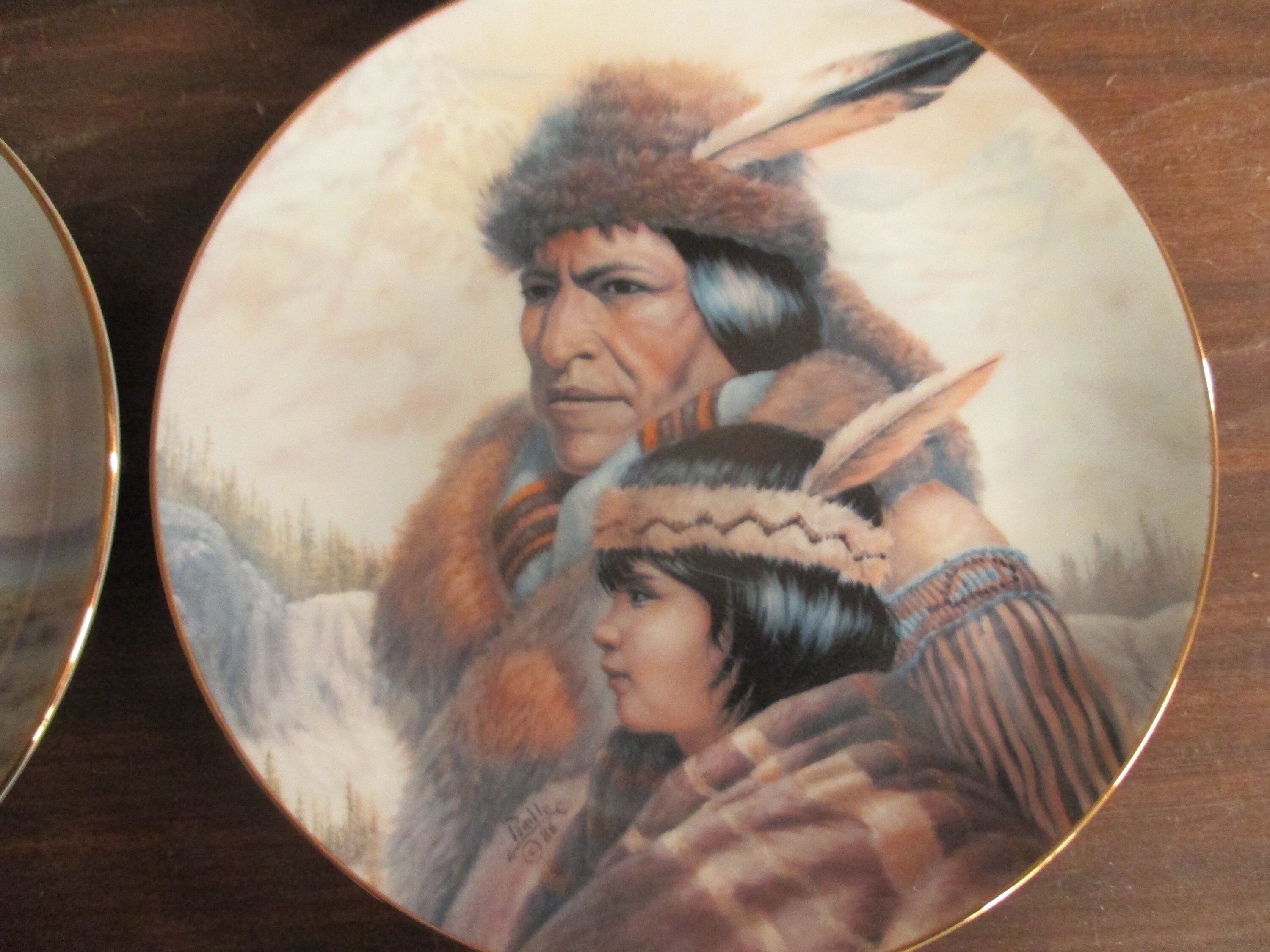 8pc American Indian Heritage Collector Plates by Perillo Complete Set ...