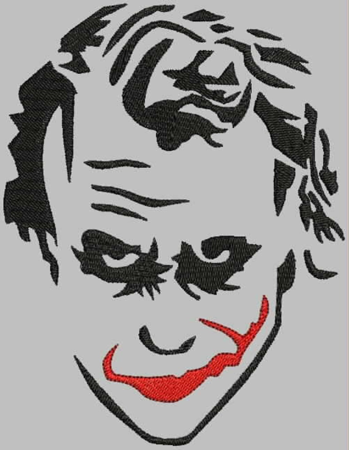 Joker Embroidery Design/Embroidery machine design/machine | Etsy
