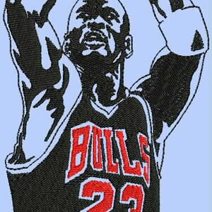 Michael Jordan Embroidery Design/embroidery Machine Design/machine ...