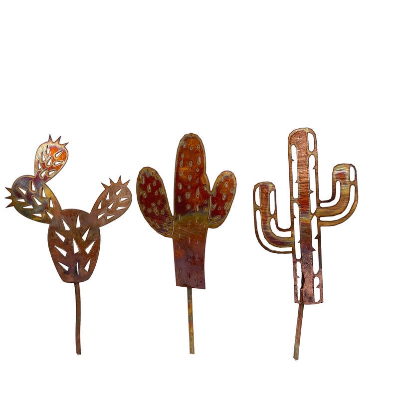 Metal Cactus - Etsy