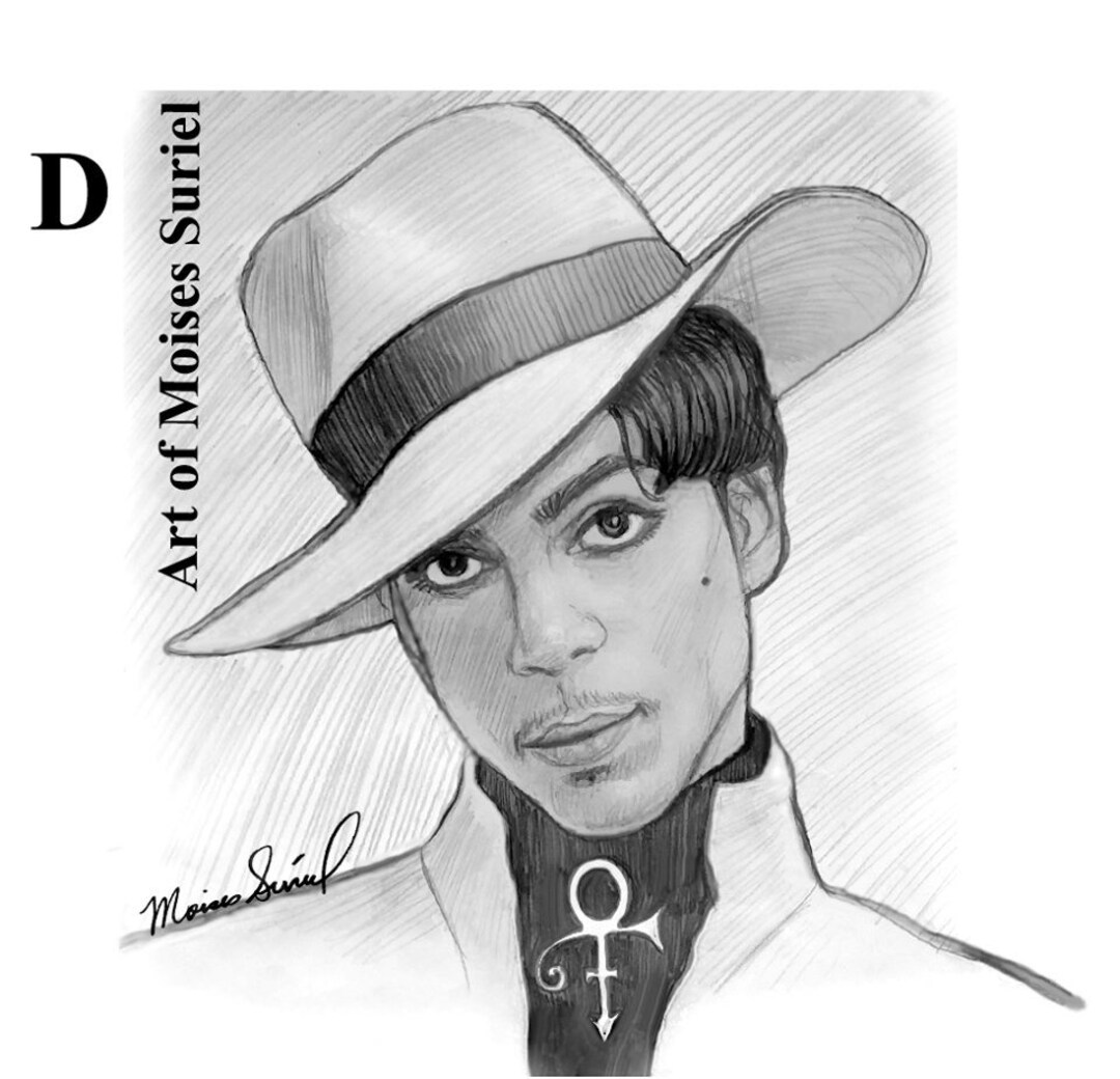 Prince B/W Hat - Etsy