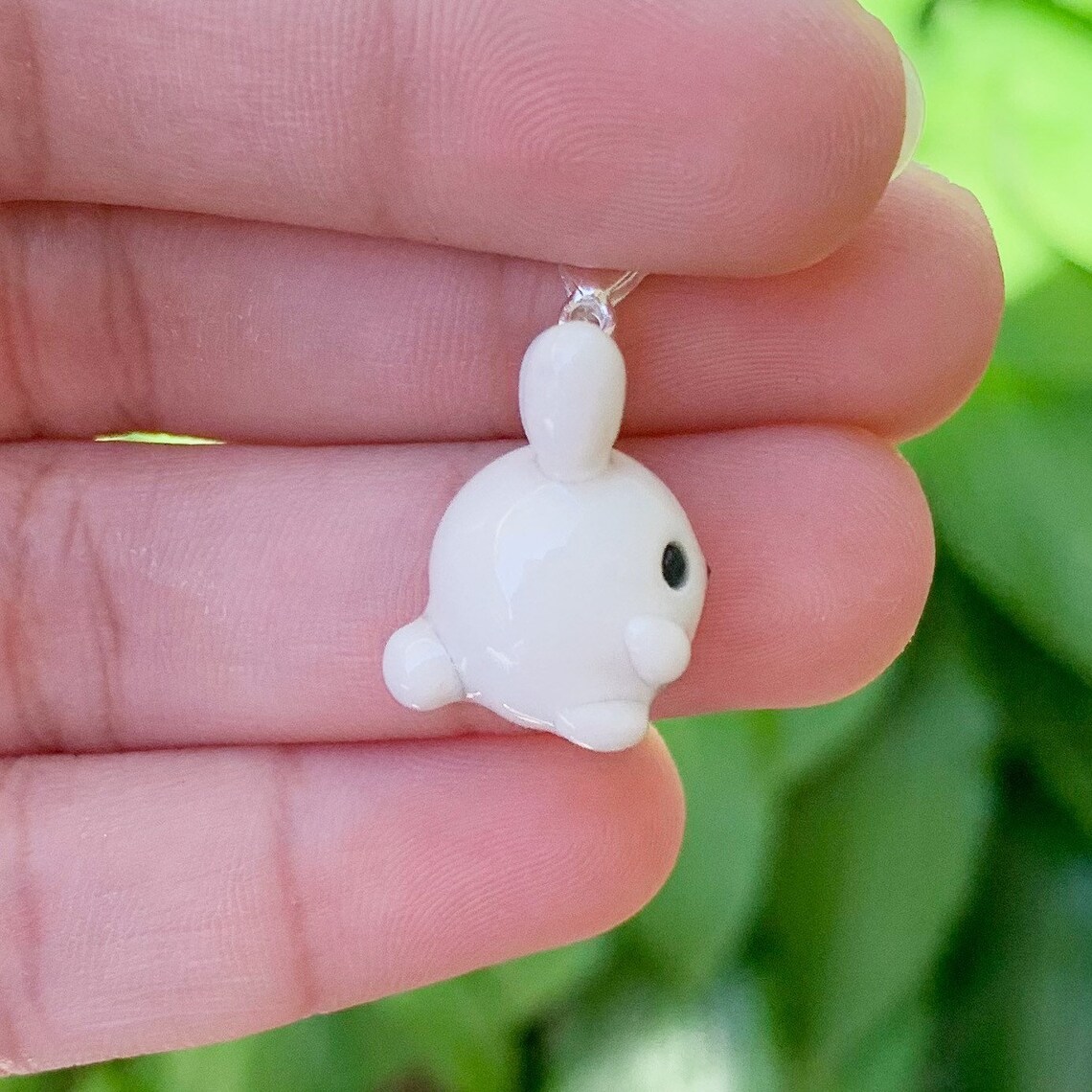Bunny Charm Polymer Clay Charms Gifts Animal Jewelry - Etsy