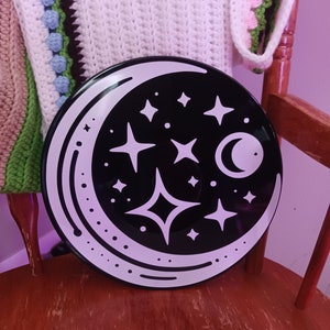 Vinyl Record Moon Art - Etsy