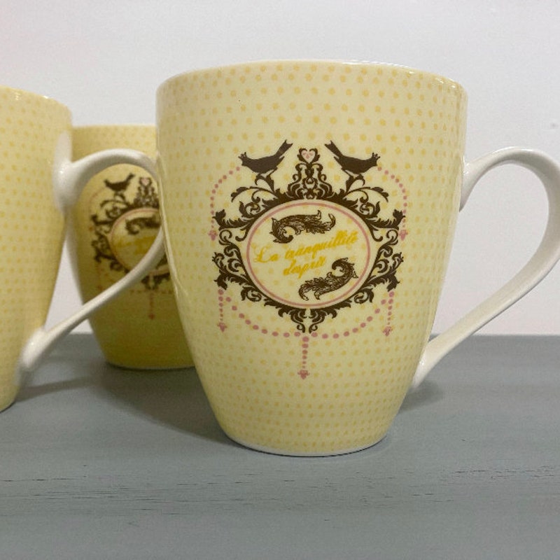 Shabby Chic Mug - Etsy