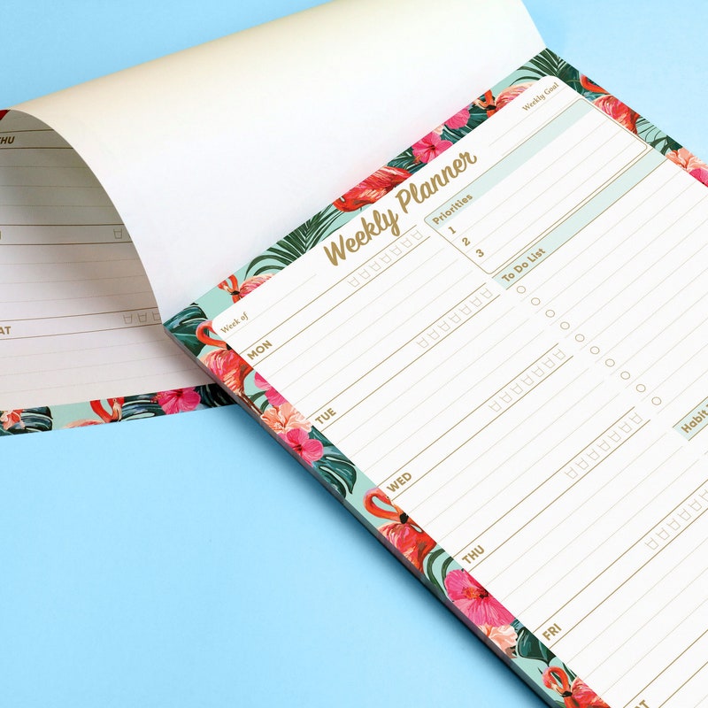 Flamingo Planner - Etsy