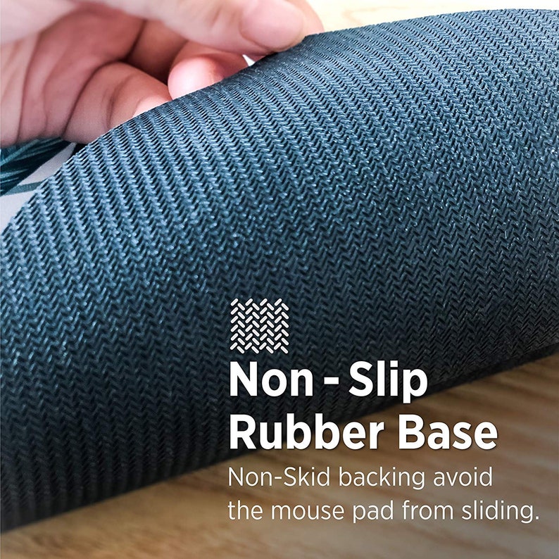 Marble Mouse Pad Custom Chic White Unique and - Etsy