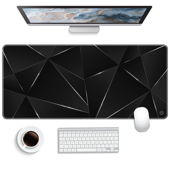 XXL Extended Gaming Mouse Pad 35.4x15.7 Black Chic | Etsy