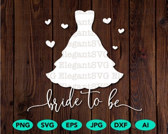 Bridal shower svg | Etsy