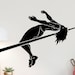 High Jumper Wall Decal Jumping Poster Jump Sport Gift Vinyl Sticker ...