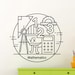 Math Classroom Decor Mathematics Wall Decal Math Sign Education Poster ...