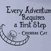 Every Adventure Requires a First Step Wall Decal Alice in Wonderland ...