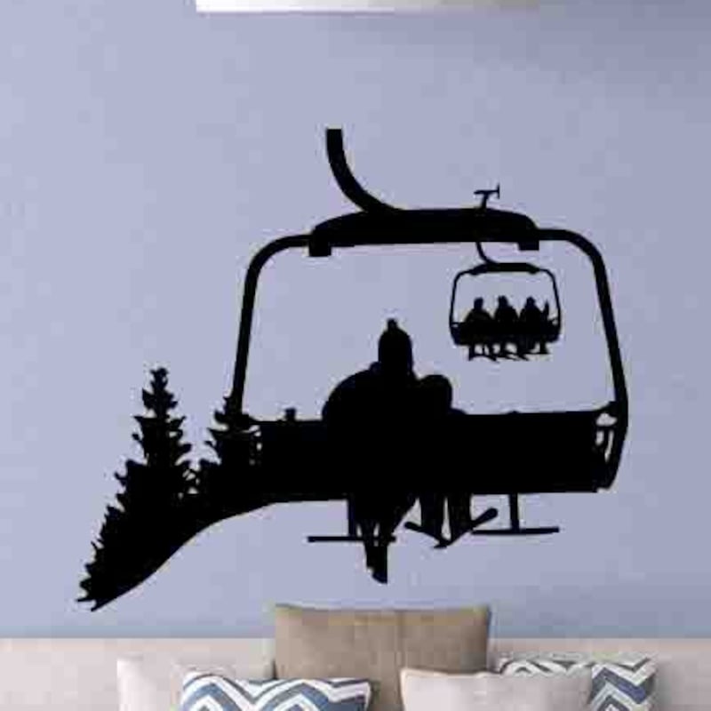 Ski Decal - Etsy