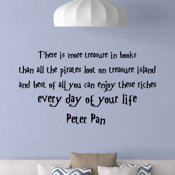 Peter Pan Wall Decal - Etsy
