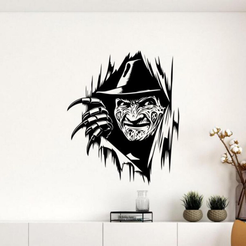 Scary Window Decal - Etsy