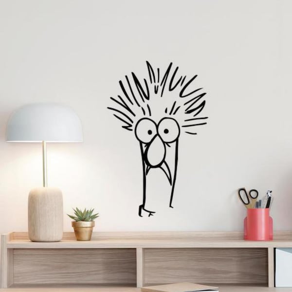 Beaker Muppet - Etsy