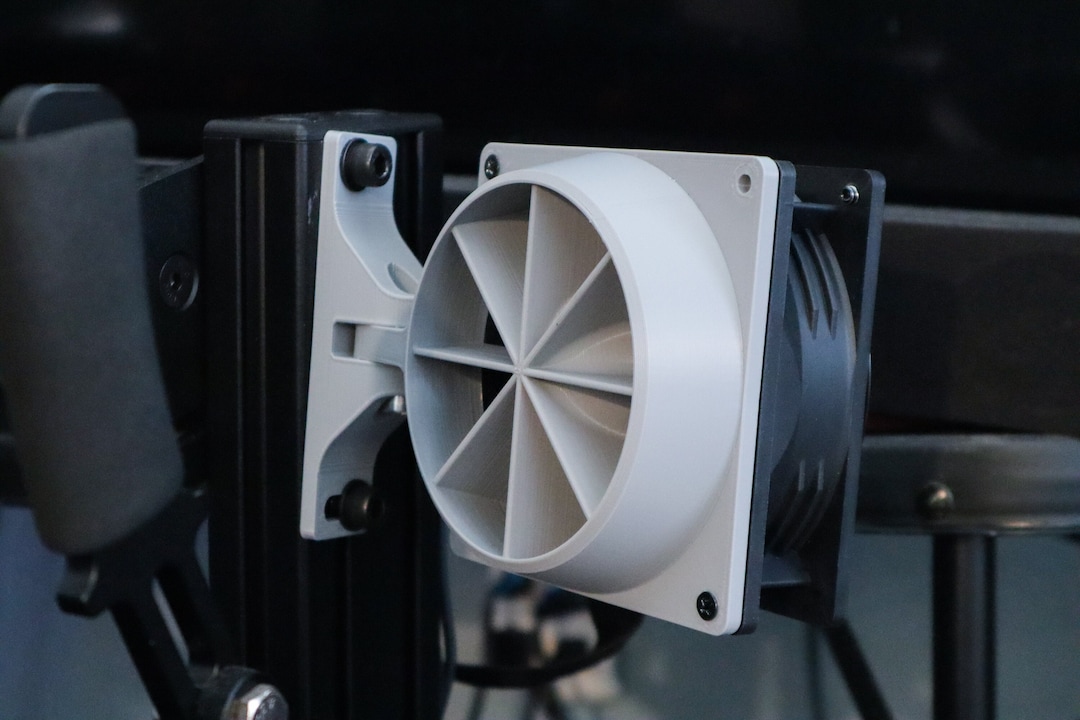 Adjustable 120mm Fan Shroud + Mount | Wind Simulator Kit | SIM Racing ...