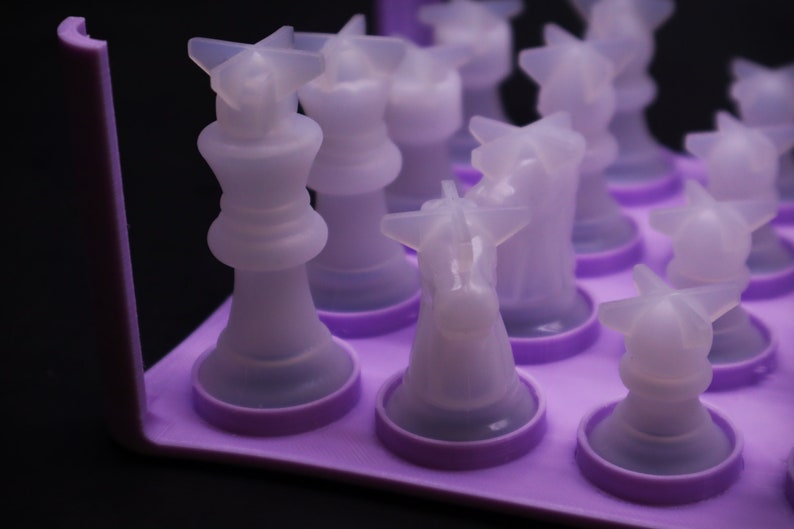Chess Piece Mold Support Holder [fixes Warped Molds!] | Tools for DIY ...