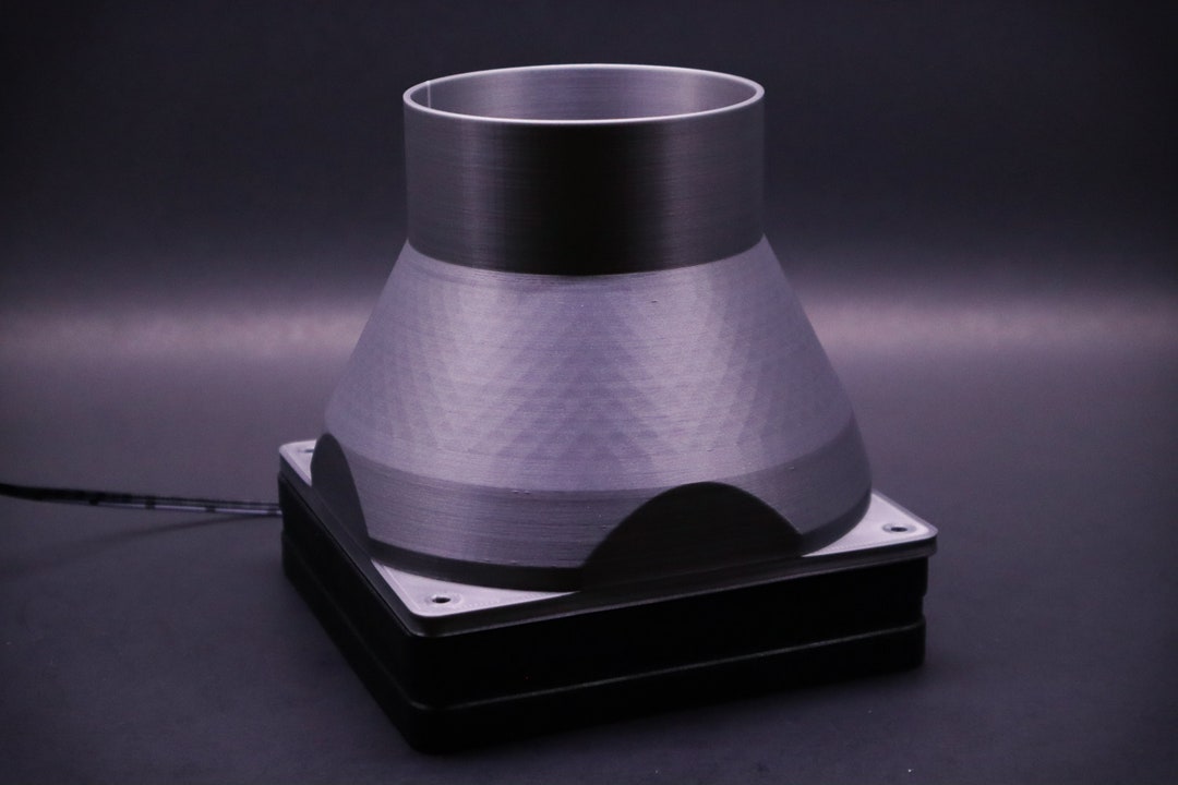 120mm Fan to 3"(75mm) Duct Reducer Adapter | Wind Simulator Kit | SIM ...