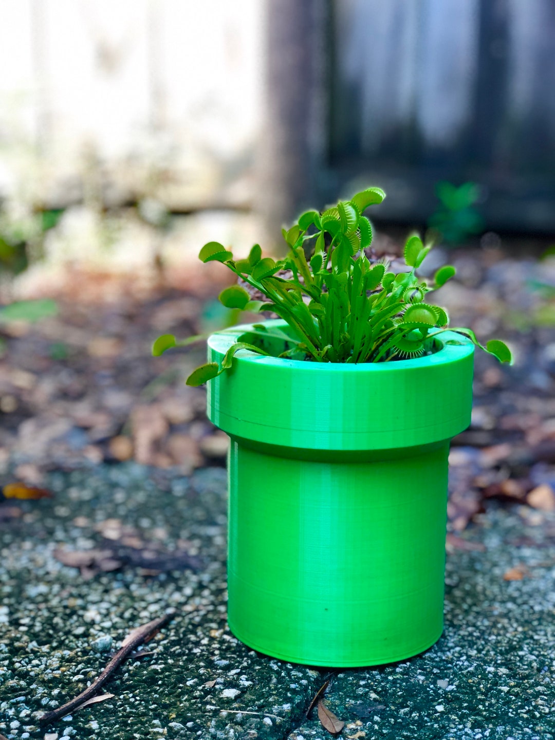 Super Mario Warp Tube Pipe Planter + Optional Brick Tray | Many Sizes ...