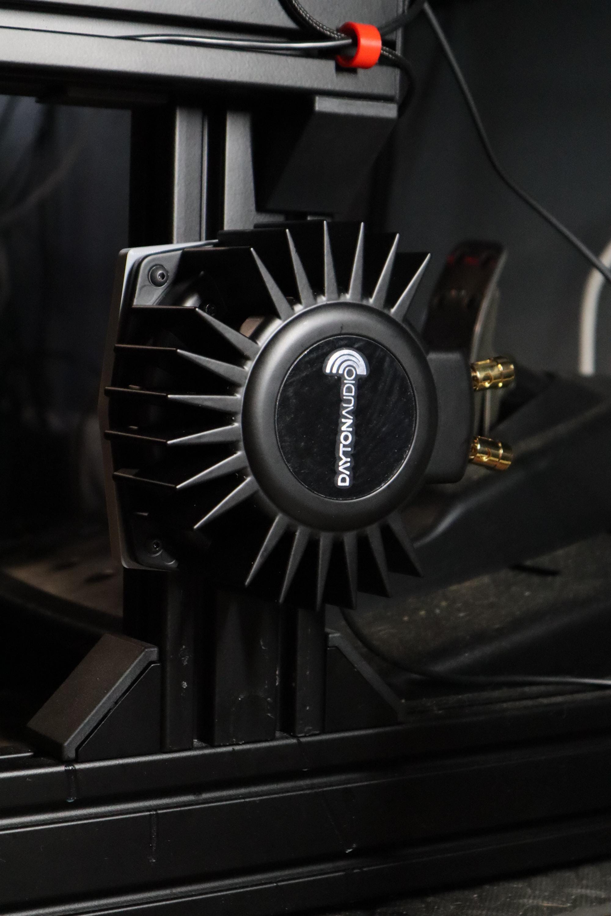 Bass Shaker Mount [dayton Audio BST-1] for SIM Racing Aluminum Profile ...