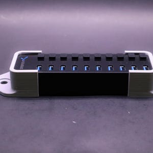 Sabrent USB Hub Mount for Sim Racing Cockpit | 7, 10, & 16-port ...