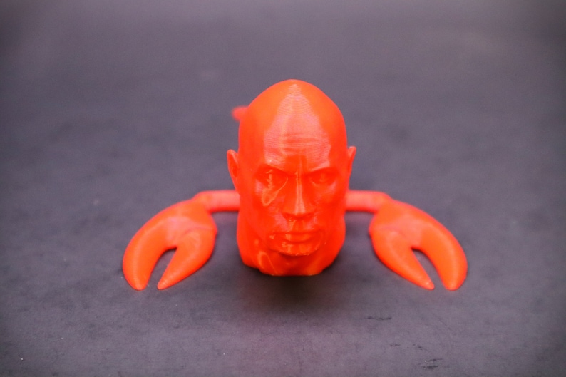 Rock Lobster Articulated Fidget Toy Dwayne Johnson the Rock - Etsy