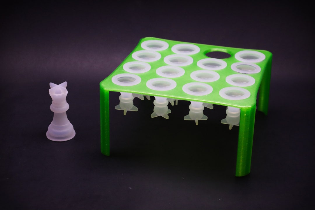 Chess Piece Mold Support Holder [fixes Warped Molds!] | Tools for DIY ...