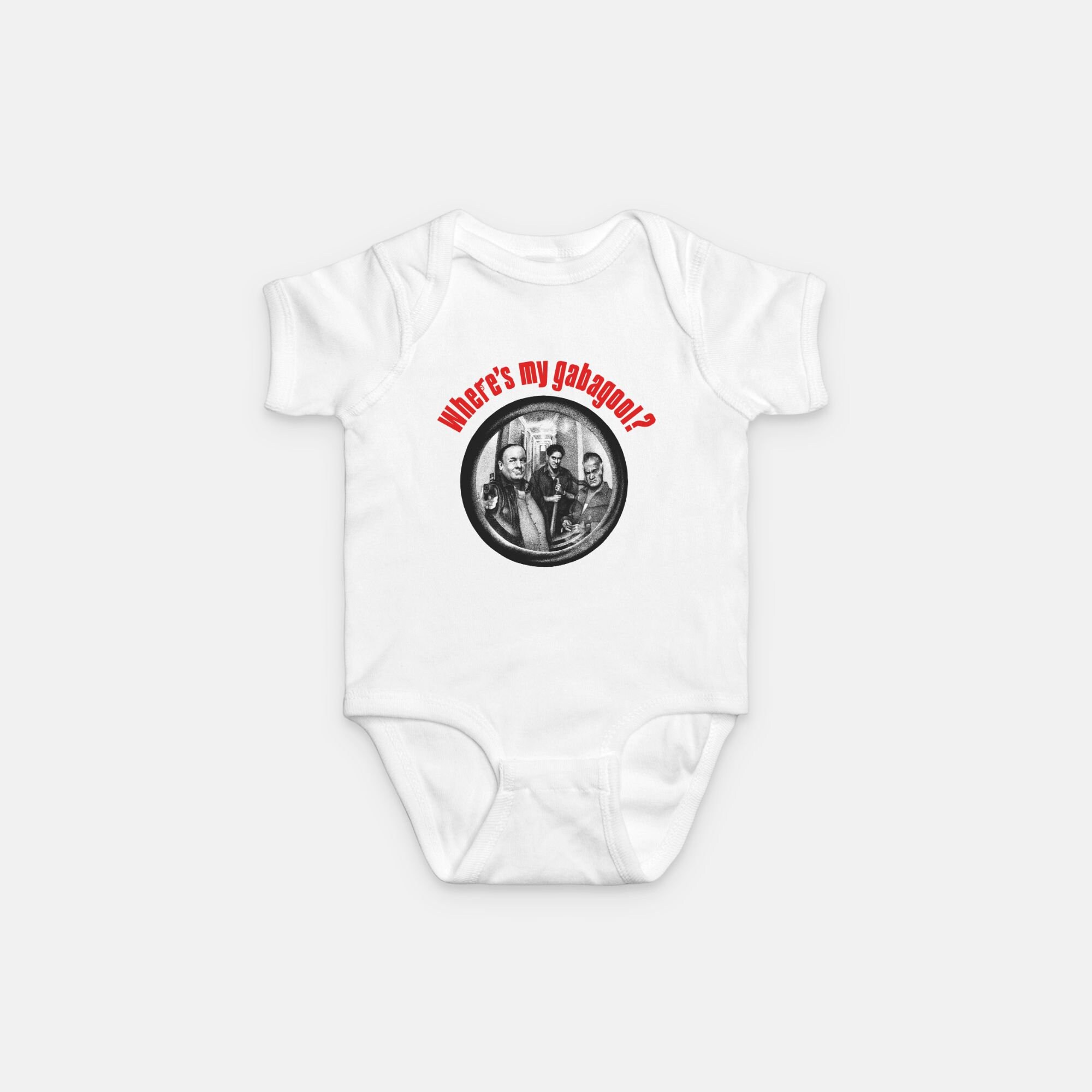 Baby Onepiece // Original Drawing Inspired by Sopranos // Soprano Fan ...