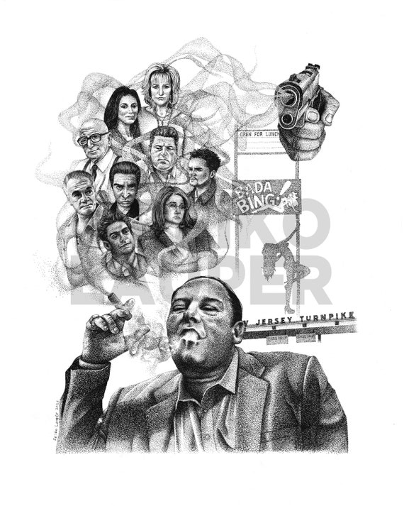 The Sopranos Art