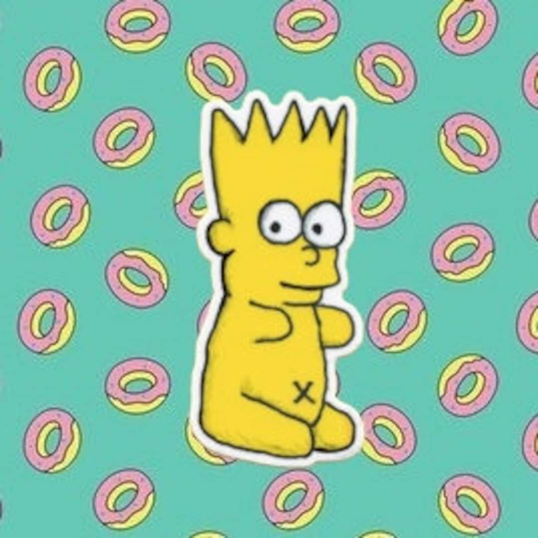 Gummy Bart Simpson Sticker - Etsy