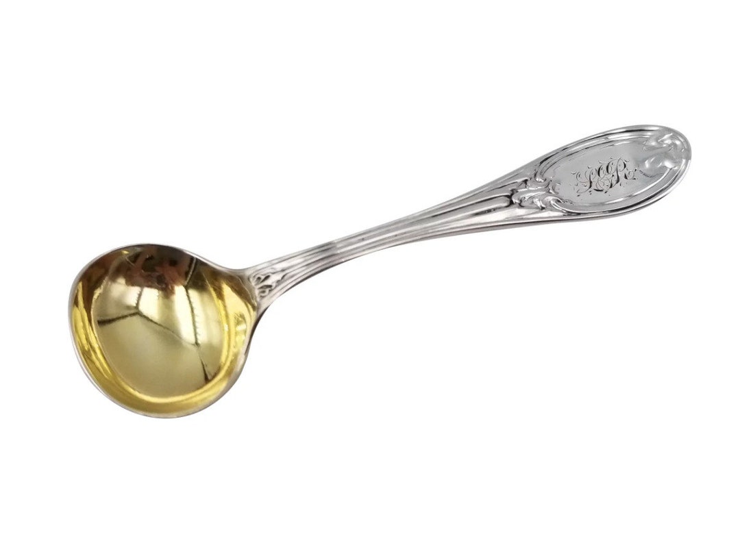Master Salt Spoon ~ Louis XIV by Tiffany Sterling Silver Early Mark ...