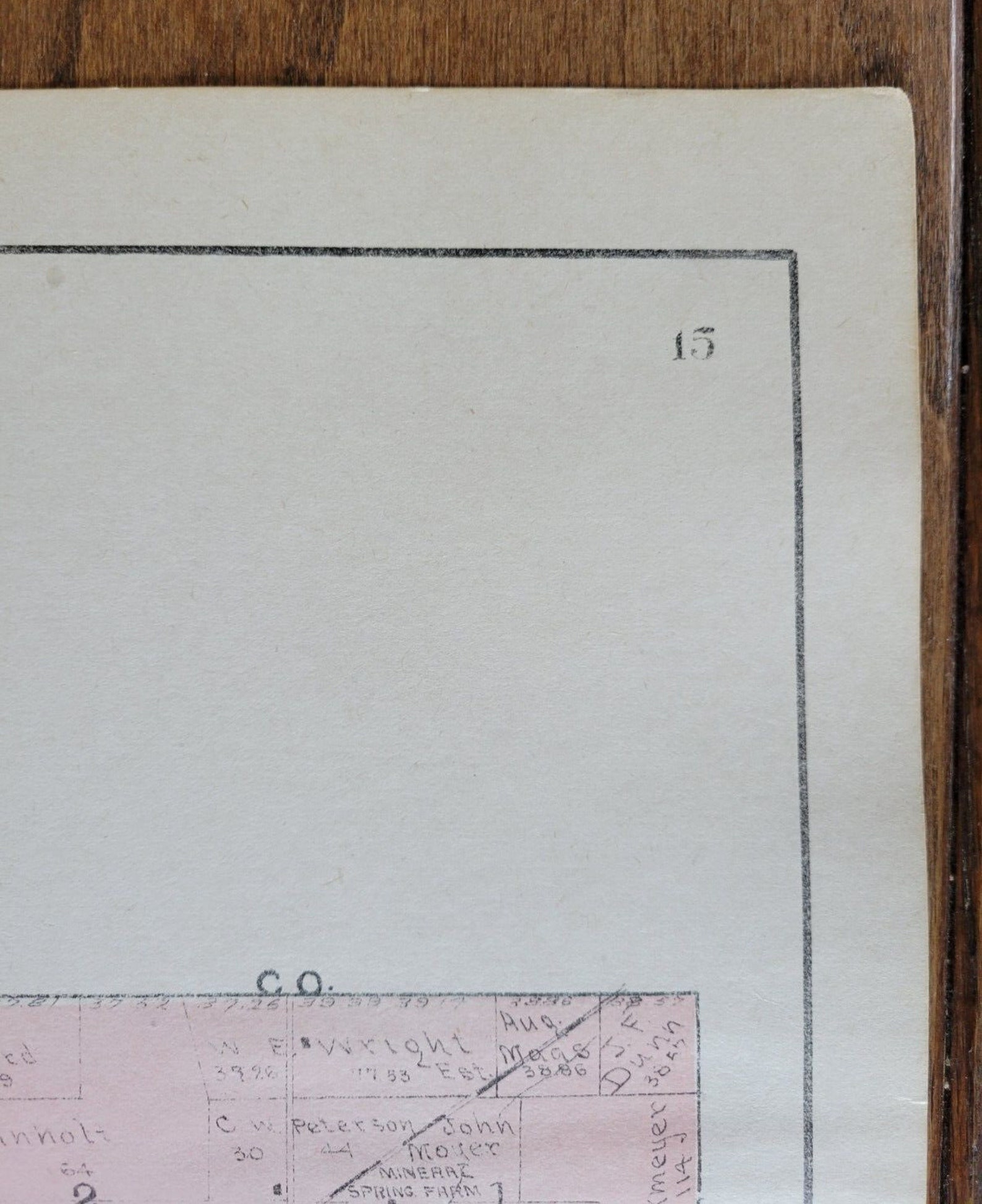 Vintage 1921 Atlas Plat Map ~ Whitewater Township Walworth County ...