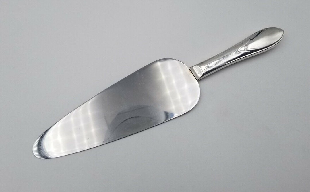 Pie Server Silverplate Handle & Stainless Blade Flatware Silverware 9 1 ...