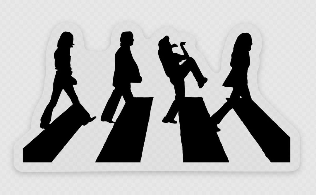 Raygun Breakdancing Dancer Silhouette Premium Clear Vinyl Sticker 3″ × ...